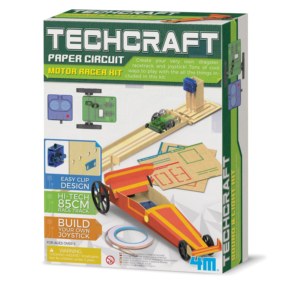 Wholesale 4M - Techcraft - Paper Circuit Racer - Johnco - Fieldfolio