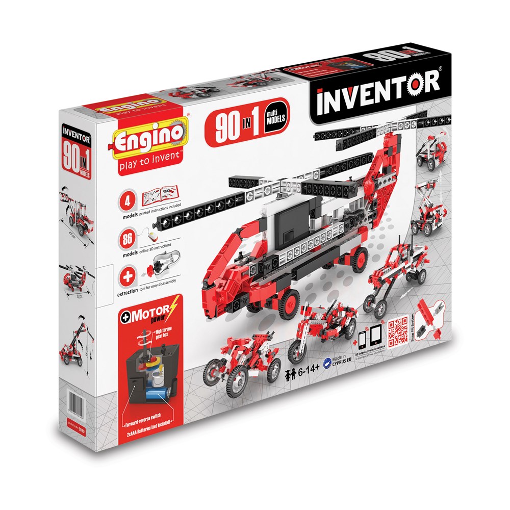 Wholesale Engino - Creative Builder - Motorised - 90 Models - Johnco - Fieldfolio