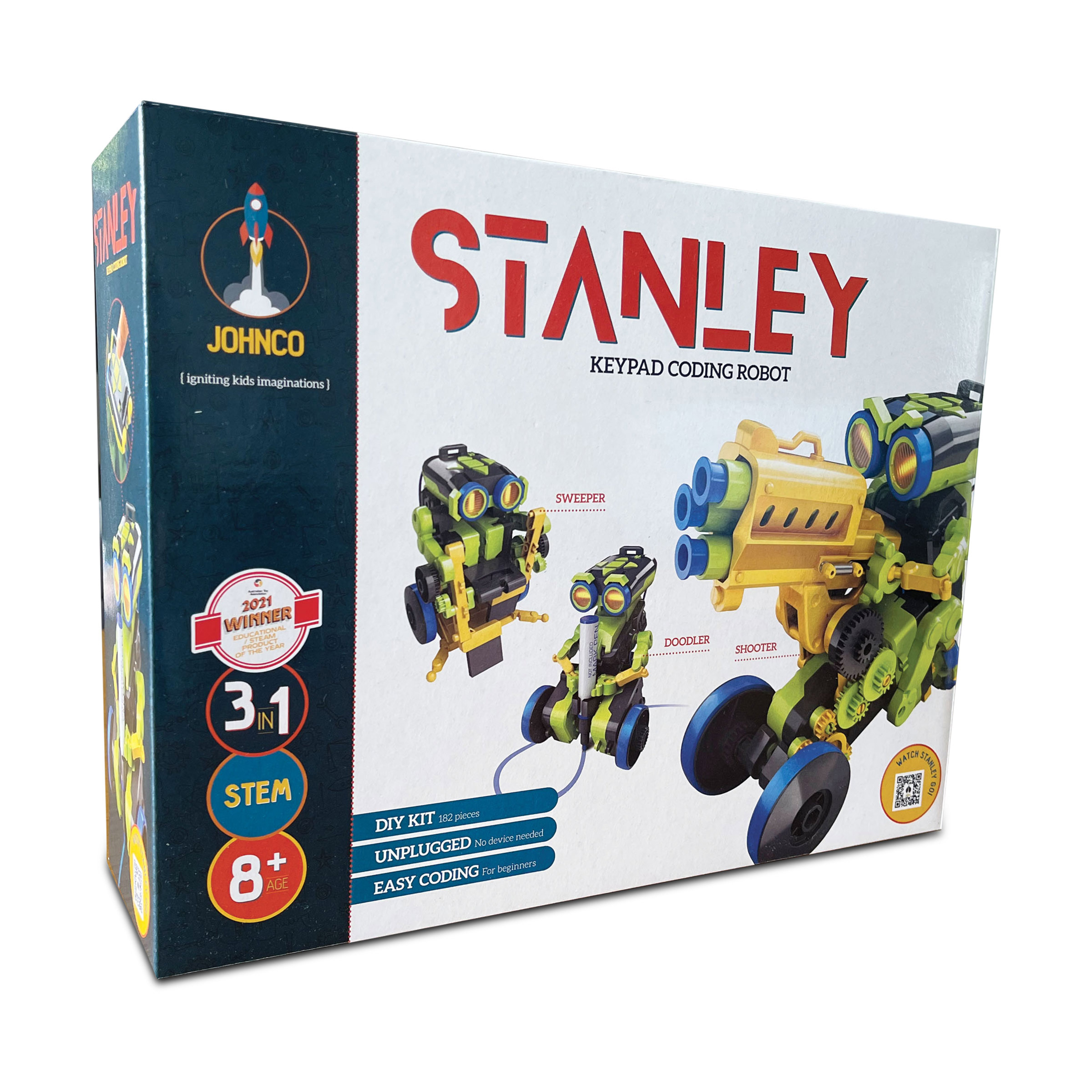 Wholesale Johnco Stanley 3 In 1 Keypad Coding Robot Johnco Fieldfolio