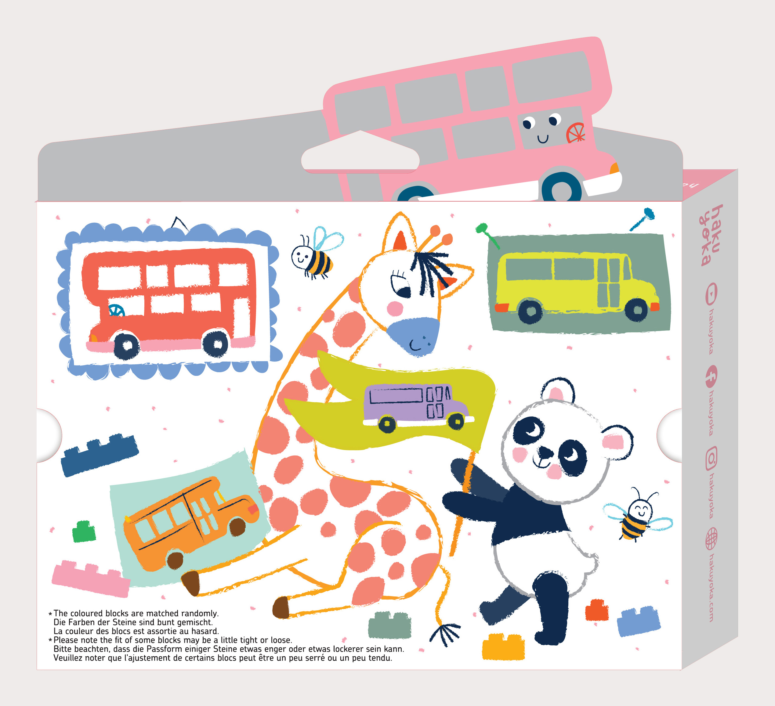 Wholesale Block Crayons - School Bus - Happy Distribution - Fieldfolio