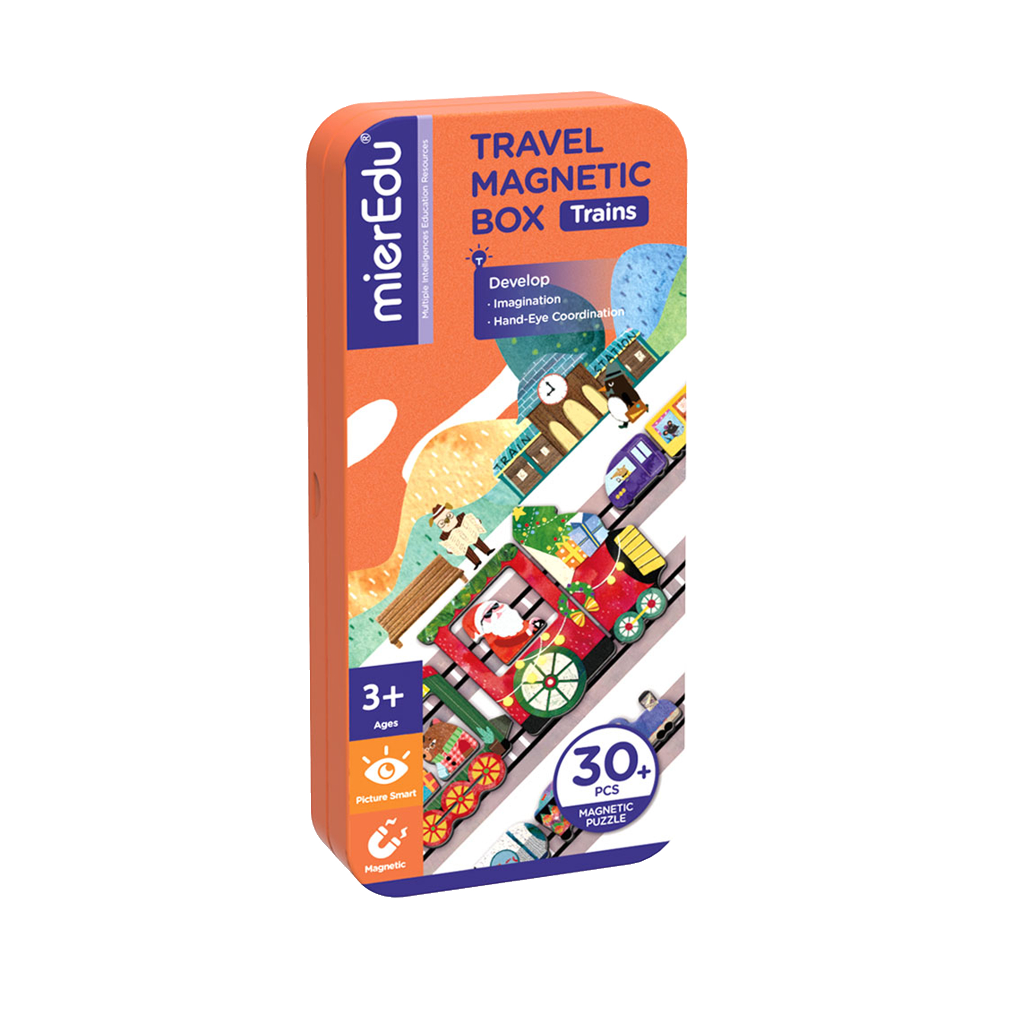 Wholesale Magnetic Puzzle Box - Trains - Happy Distribution - Fieldfolio