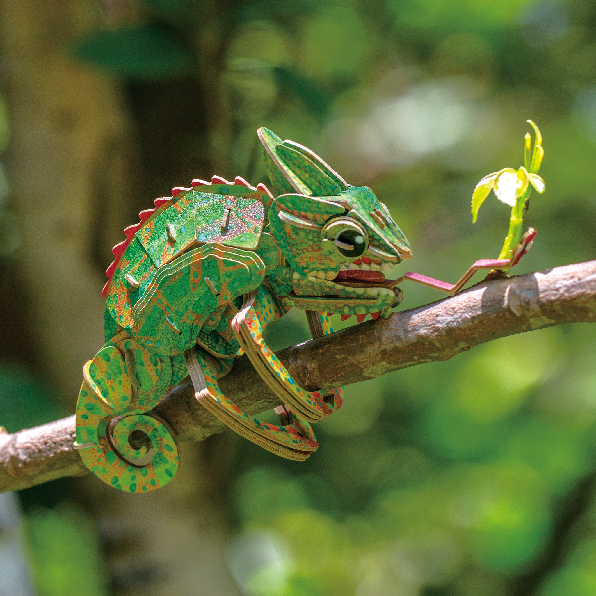 Wholesale ADJUSTABLE 3D PUZZLE -Chameleon (mini) - Happy Distribution ...