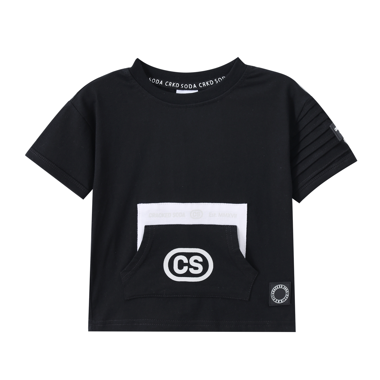 Wholesale Bodhi CS Pocket Tee Black 10-16 (6 pack) - Cracked Soda ...