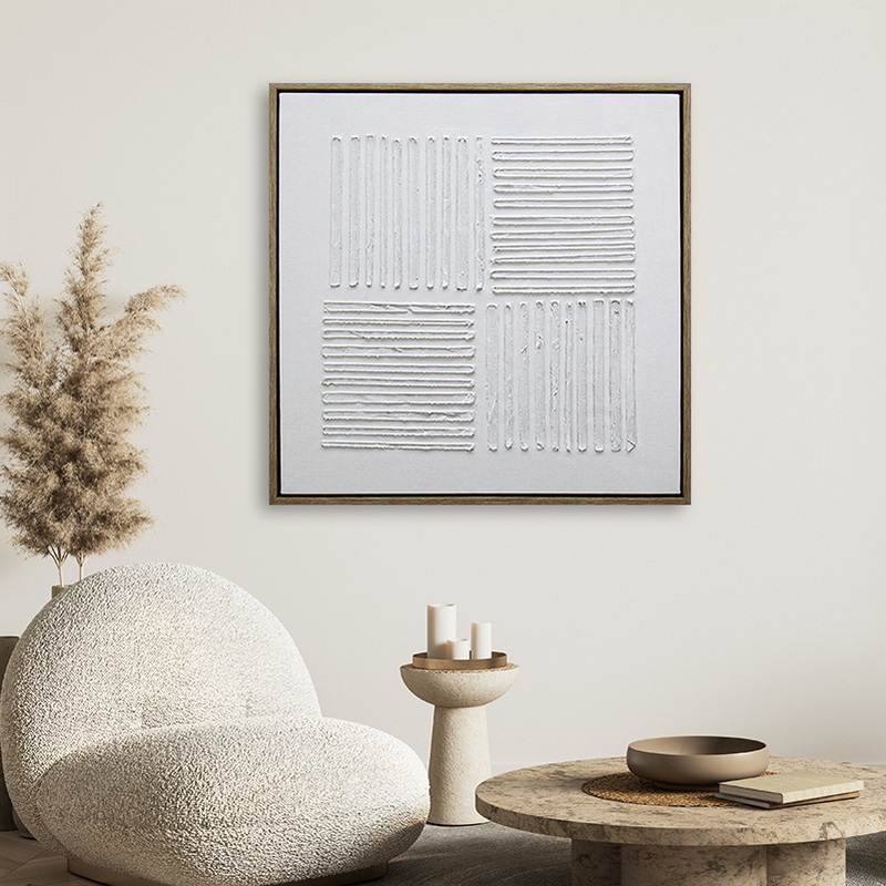 Wholesale Square Plaster Art - Sunrise Accessories - Fieldfolio