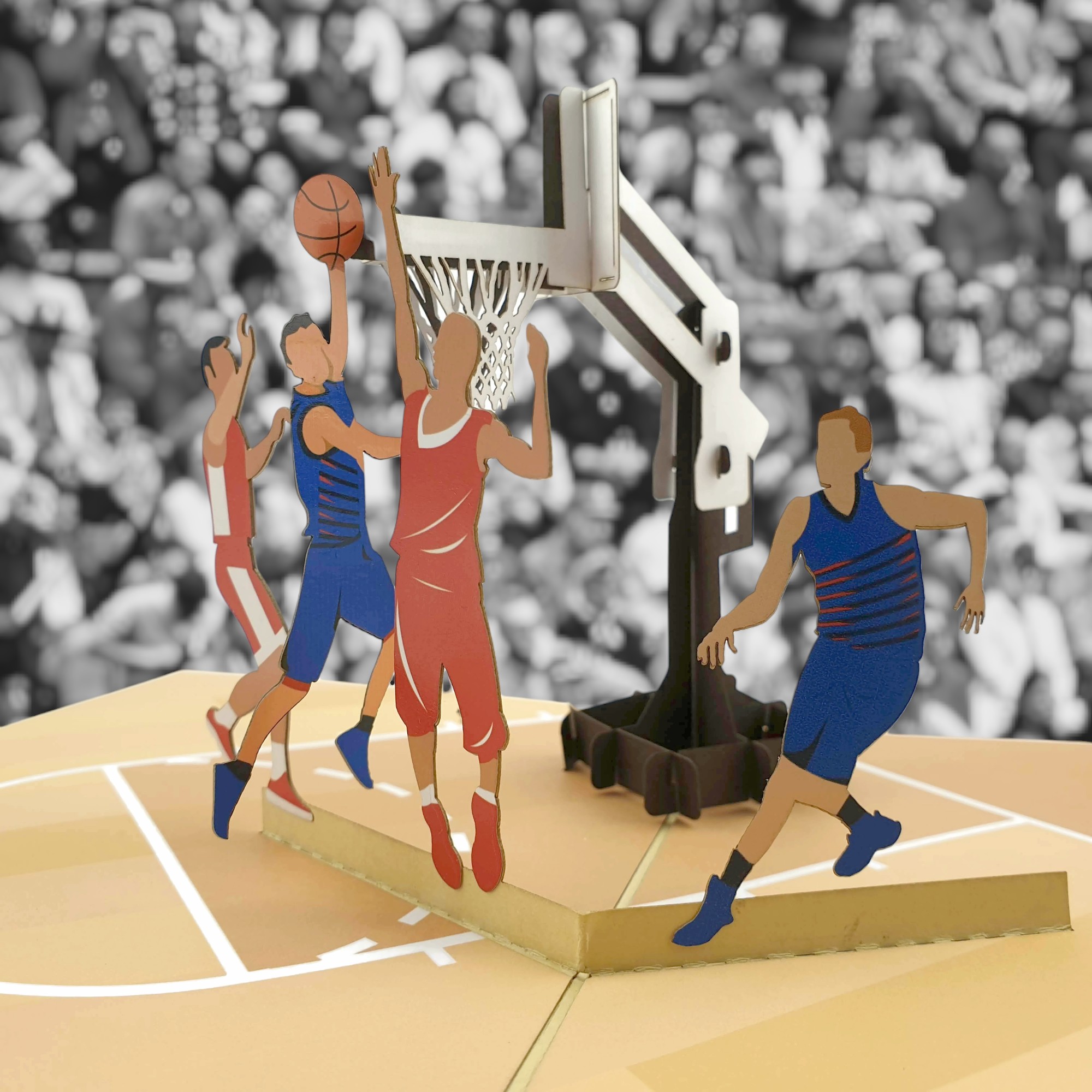 Wholesale Basketball (SP004) - Color Pop Cards - Fieldfolio
