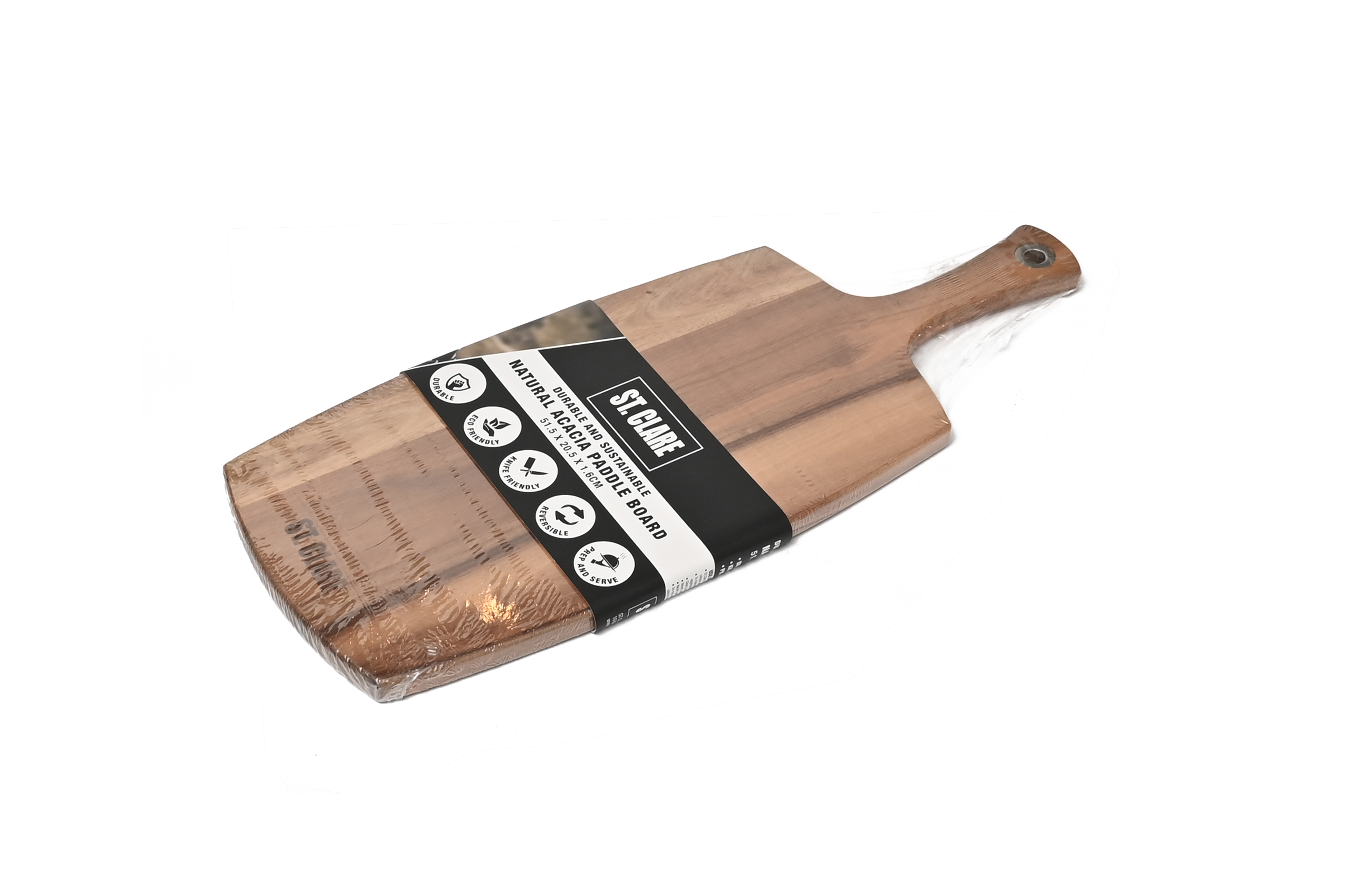 Wholesale Acacia long paddle board, 51.5 x 20.5CM - Classica Kitchen ...