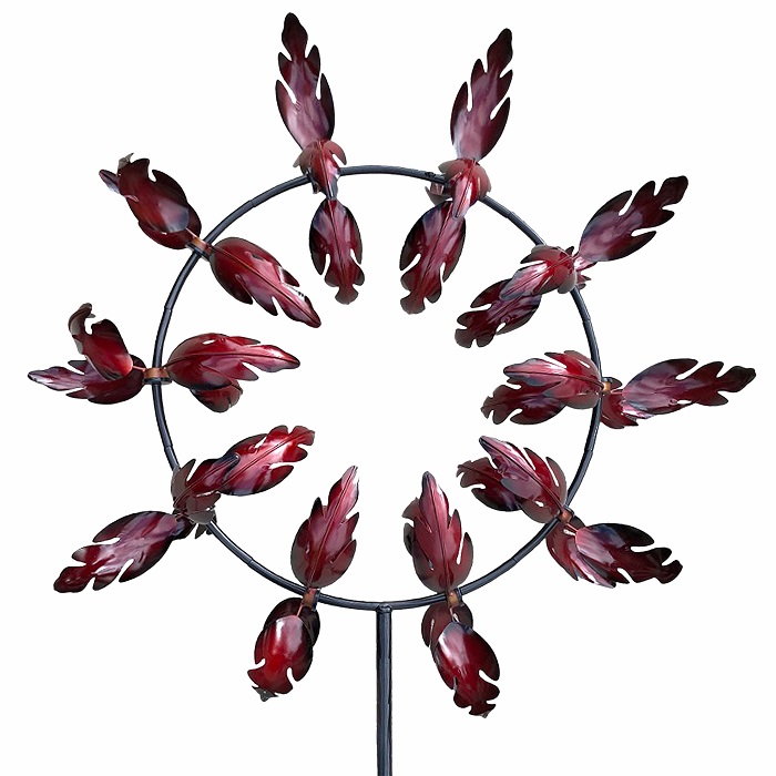 Wholesale Alfresco Gardenware Wind Spinner LSD Red - Fieldfolio