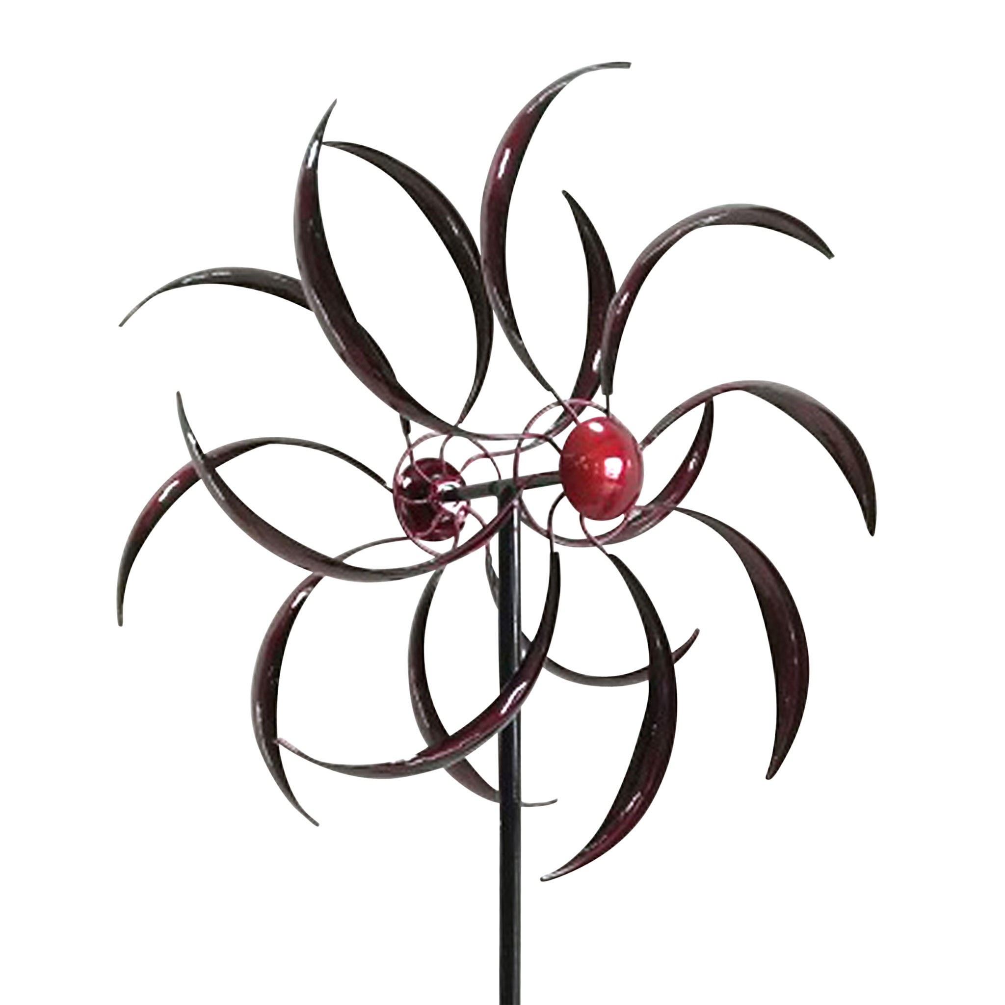 Wholesale Alfresco Gardenware Wind Spinner Double Red- - Fieldfolio