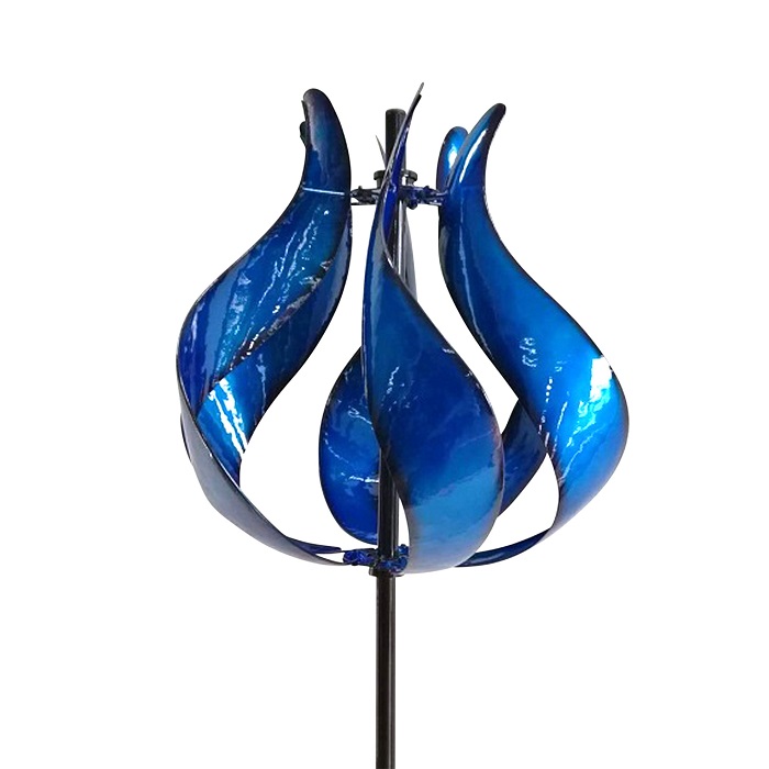 Wholesale Wind Spinner Tulip Blue- - Alfresco Gardenware - Fieldfolio