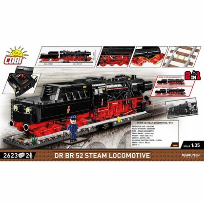 Wholesale COBI-6280 | TRAINS /6280/ ORB CLASS62 STEAM LOCOM. EX.ED2470 ...