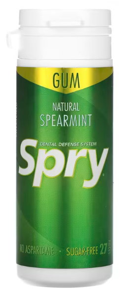 Wholesale SPRY Natural Spearmint Xylitol Gum, 27ct - TriStar Brands (NZ ...