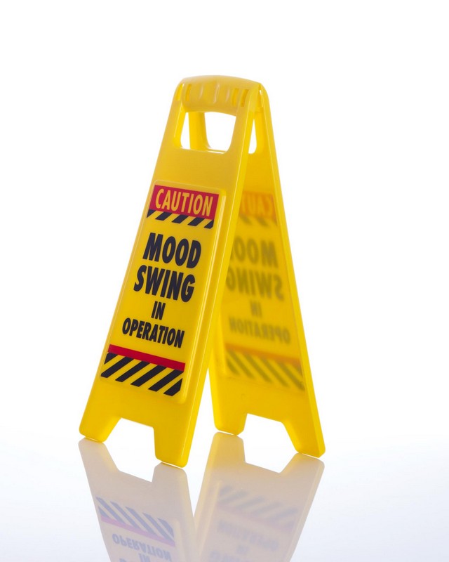 Wholesale Voodle Ltd Desk Warning Sign - Mood Swing - Fieldfolio