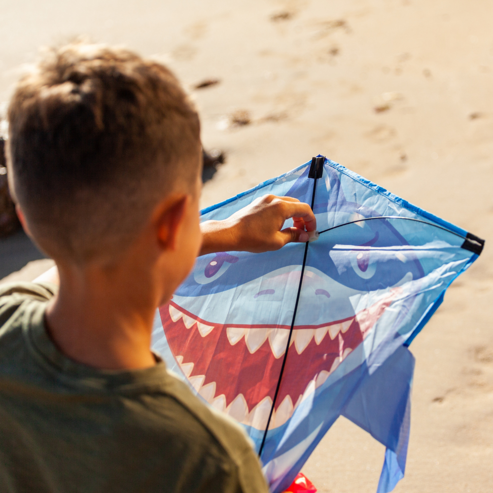 Wholesale KITE'S READY 2 FLY - POP UP NYLON DIAMOND - SHARK - PATENTED ...