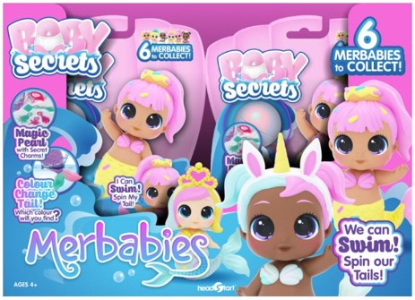 Wholesale Baby Secrets Merbabies Sgl Pack - Voodle Ltd - Fieldfolio